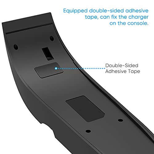 Charging Station for PS5, Auarte 2.5H Fast Charging Controller Charger Station for PS5, [Attach to Top] Charging Dock Accessories for Dualsense Controller, Compatible with Playstation5 Controller
