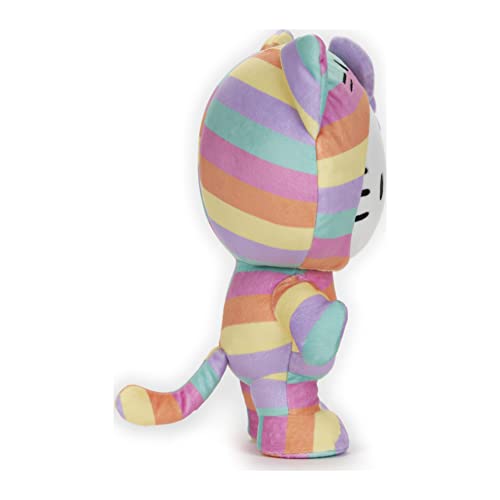 GUND Sanrio Hello Kitty Rainbow Outfit Plush, Premium Stuffed Animal for Ages 1 and Up, 9.5”, Rainbow