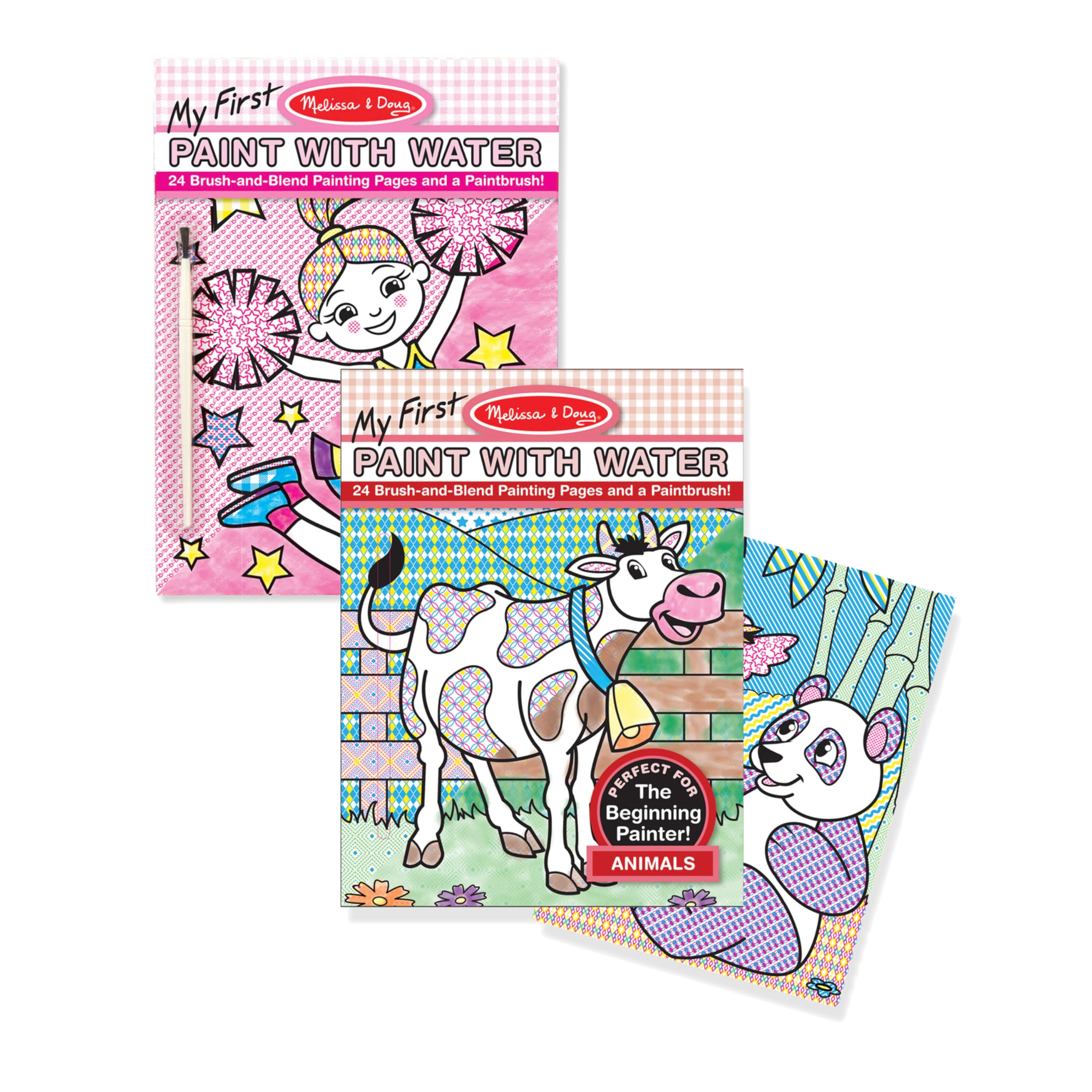 My First Paint with Water Bundle - Pink & Animals