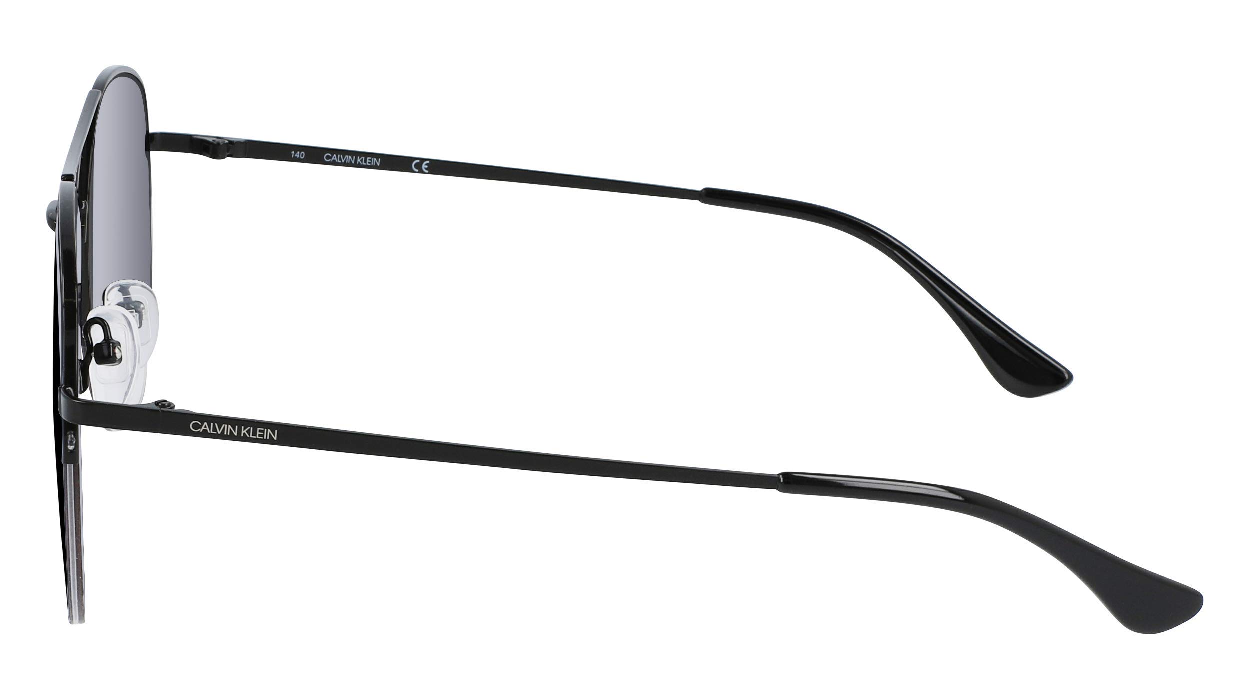 Calvin Klein Women's CK20121S Pilot Sunglasses, Gold, 57/17/140