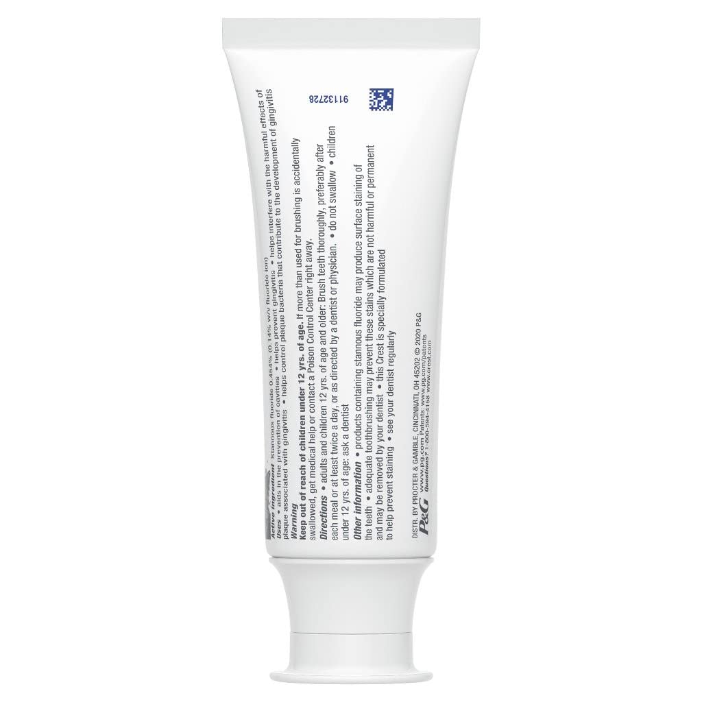 Crest Gum Detoxify Charcoal Mint Toothpaste with Fluoride, 4.1 oz