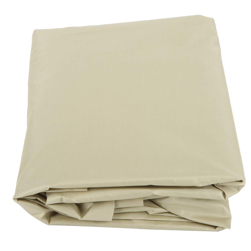 Ejoyous Patio Swing Cushion Cover, Outdoor Waterproof Swing Chair Canopy Hammock Seat Cover Replacement for 3-seat Swing, 59.1 x 19.7 x 3.9in (Beige)
