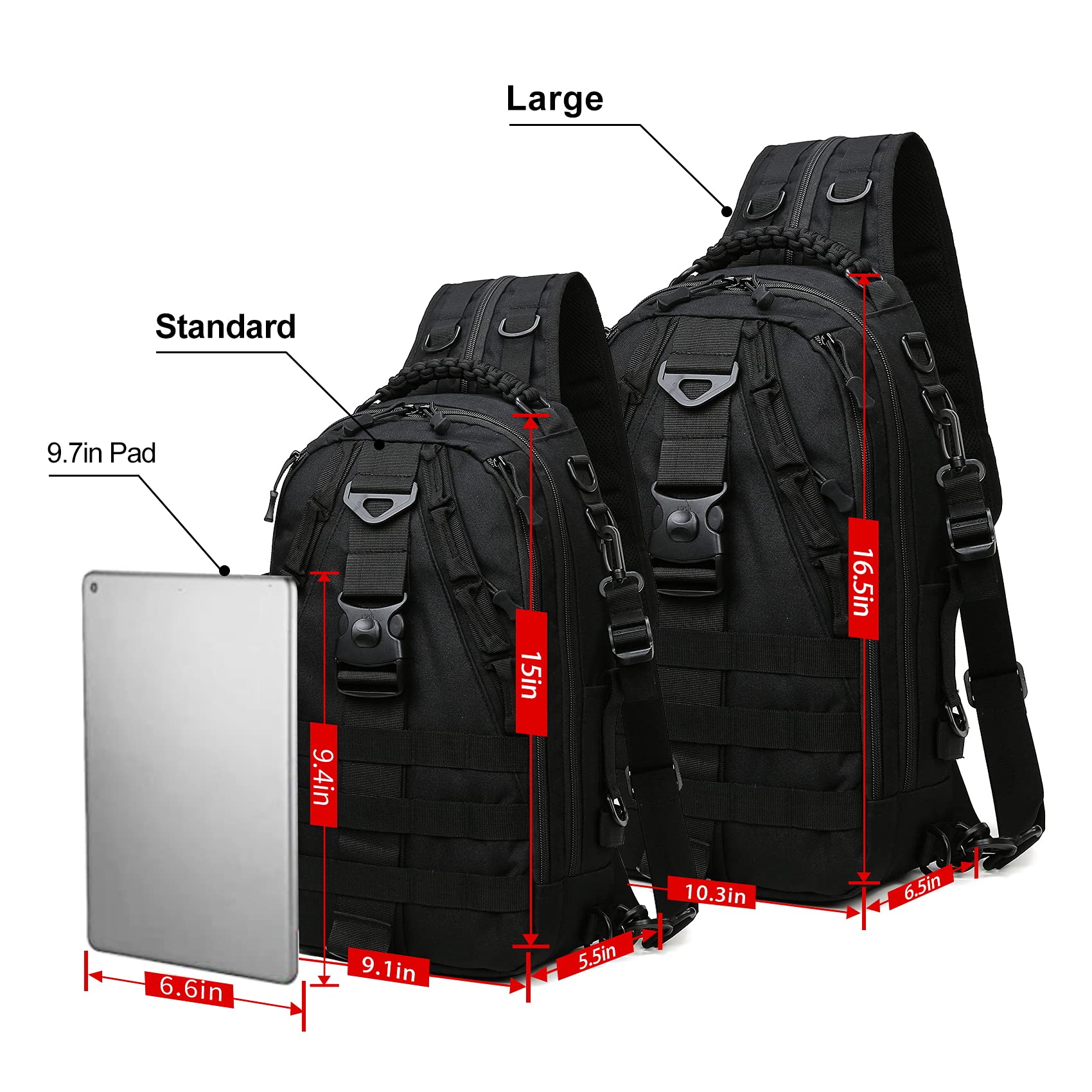 BLISSWILL Fishing Backpack Storage Bag with Two 3600 Fishing Tackle Box