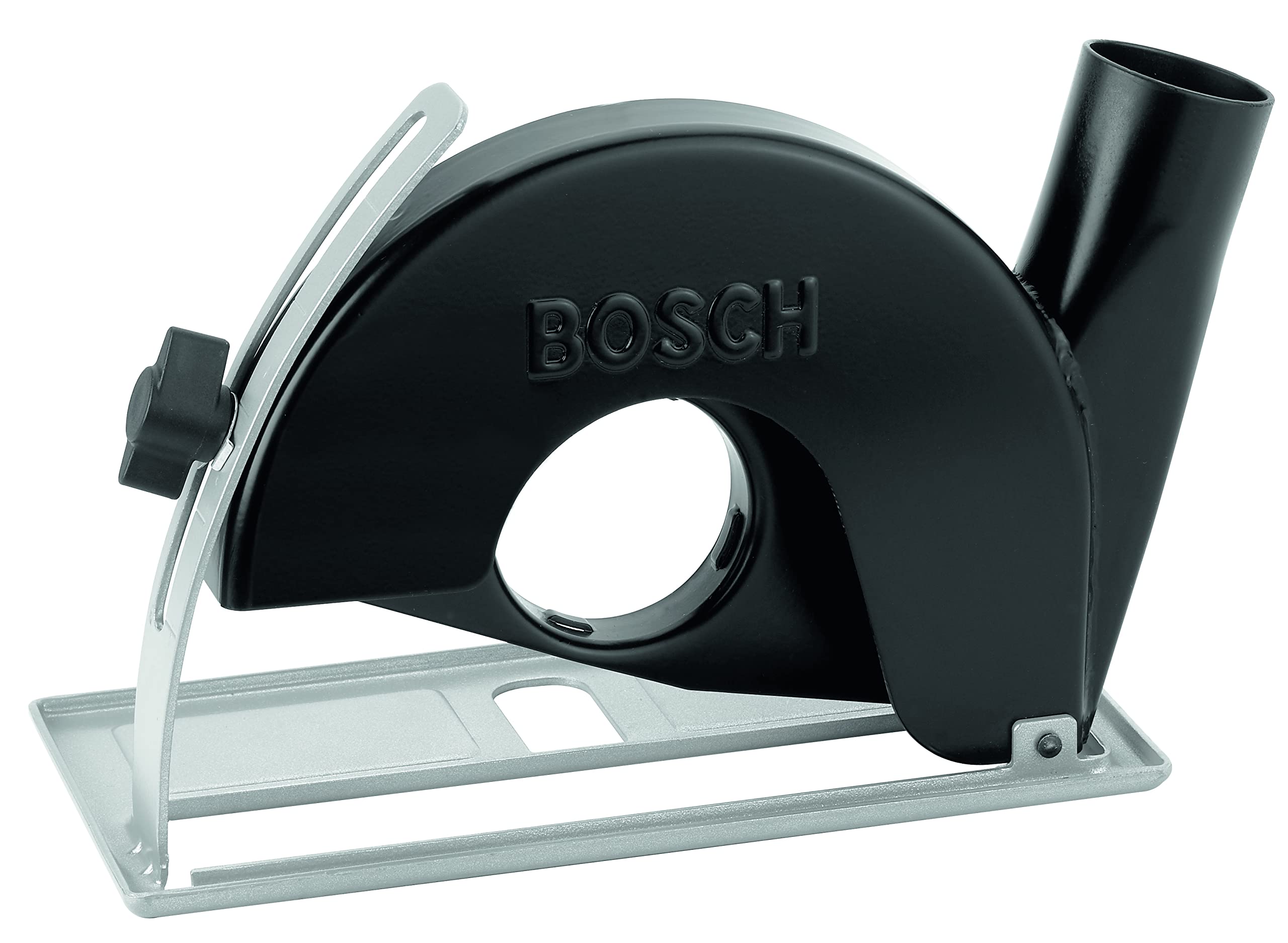 Bosch Accessories Guide Slides with Suction Connection for Chainsaw (Diameter 115/125 mm, Angle Grinders Accessories) Grey