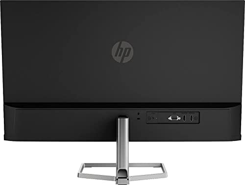 HP M27f 27 inch FHD (1920 x 1080) 75Hz Anti-Glare Monitor, On-Screen Controls, AMD FreeSync, Low Blue Light Mode, Black
