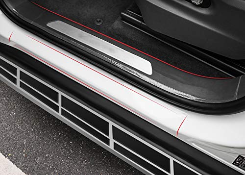 Xotic Tech Door Sill Guard Protection Film Vinyl Sheet Paint Anti-Scratches Clear Universal Protector (Size: 8" x 80")