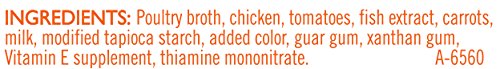 Purina Fancy Feast Broth For Cats, Creamy, With Chicken & Vegetables, 1.4-Ounce Pouch, Pack Of 32