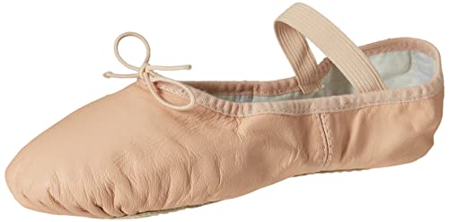 Bloch Women's Dansoft Full Sole Leather Ballet Slipper/Shoe, Pink, 4