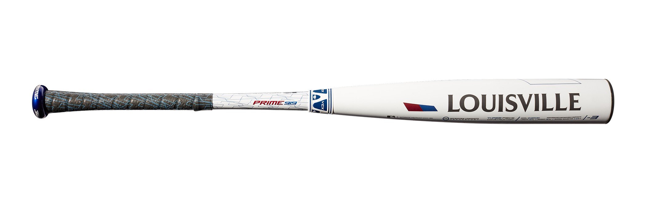 Louisville Slugger 2019 Prime 919 (-3) 2 5/8" BBCOR Baseball Bat, 31"/28 oz