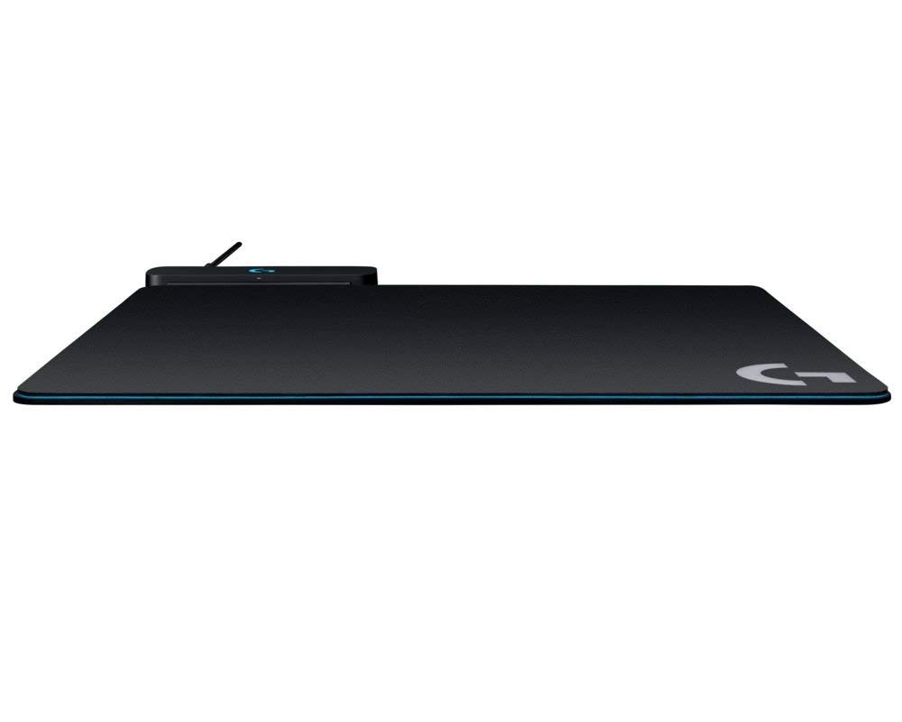 LogitechG PowerPlay Wireless Charging Mouse Pad, Compatible with G Pro/ G903/ G703/ G502 Lightspeed Gaming Mice - Black (Renewed)