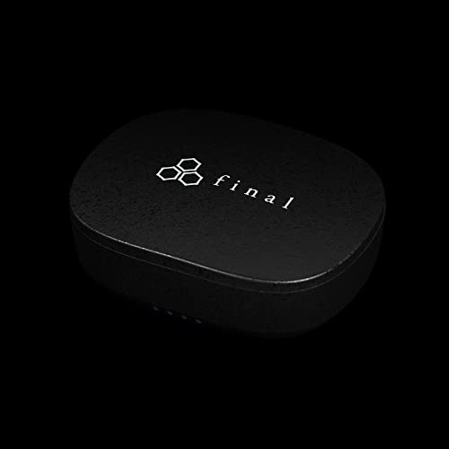 Final ZE8000 Flagship TWS Empowered by 8K Sound/Bluetooth 5.2 / IPX4 Water Resistance/aptX Adaptive Supported/Snapdragon Sound Supported/Suitable for Music & Sport (Black)