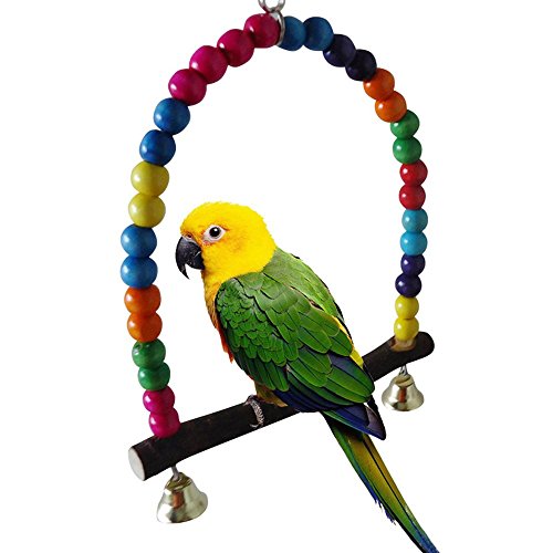 tallahassee Pet Bird Parrot Parakeet Budgie Cockatiel Cage Hammock Swing Toy Hanging Toy