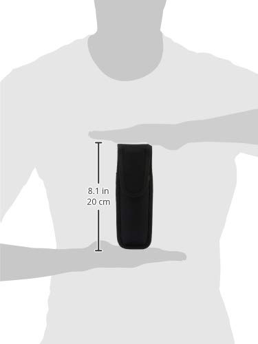 Bianchi, 8007 PatrolTek OC/Mace Spray Pouch, Black, Size Large, Model:31306