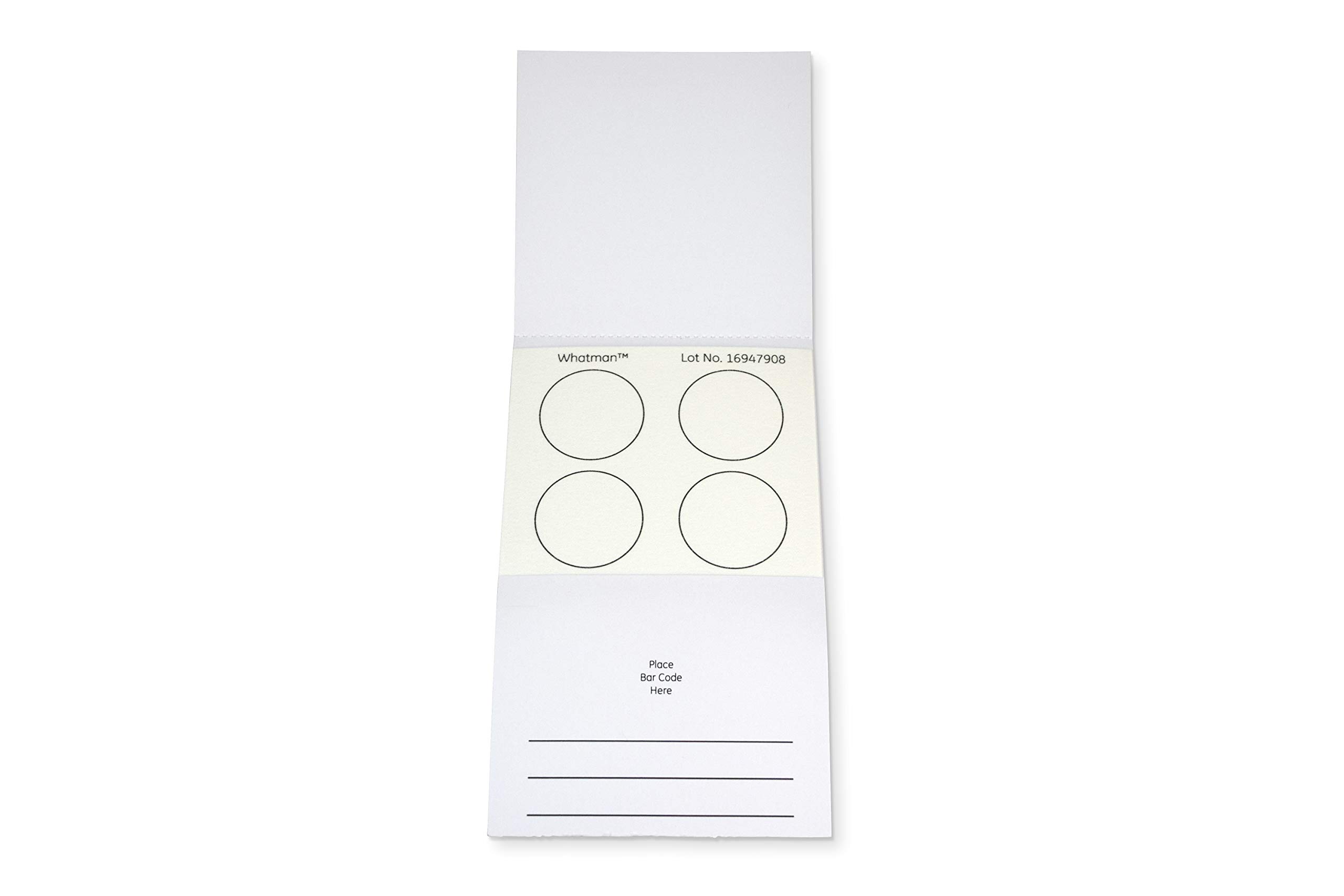 GE Healthcare WB120205 Non-Indicating FTA Classic Card, 4 Sample Areas Per Card, 500 µl Total Volume (Pack of 100)