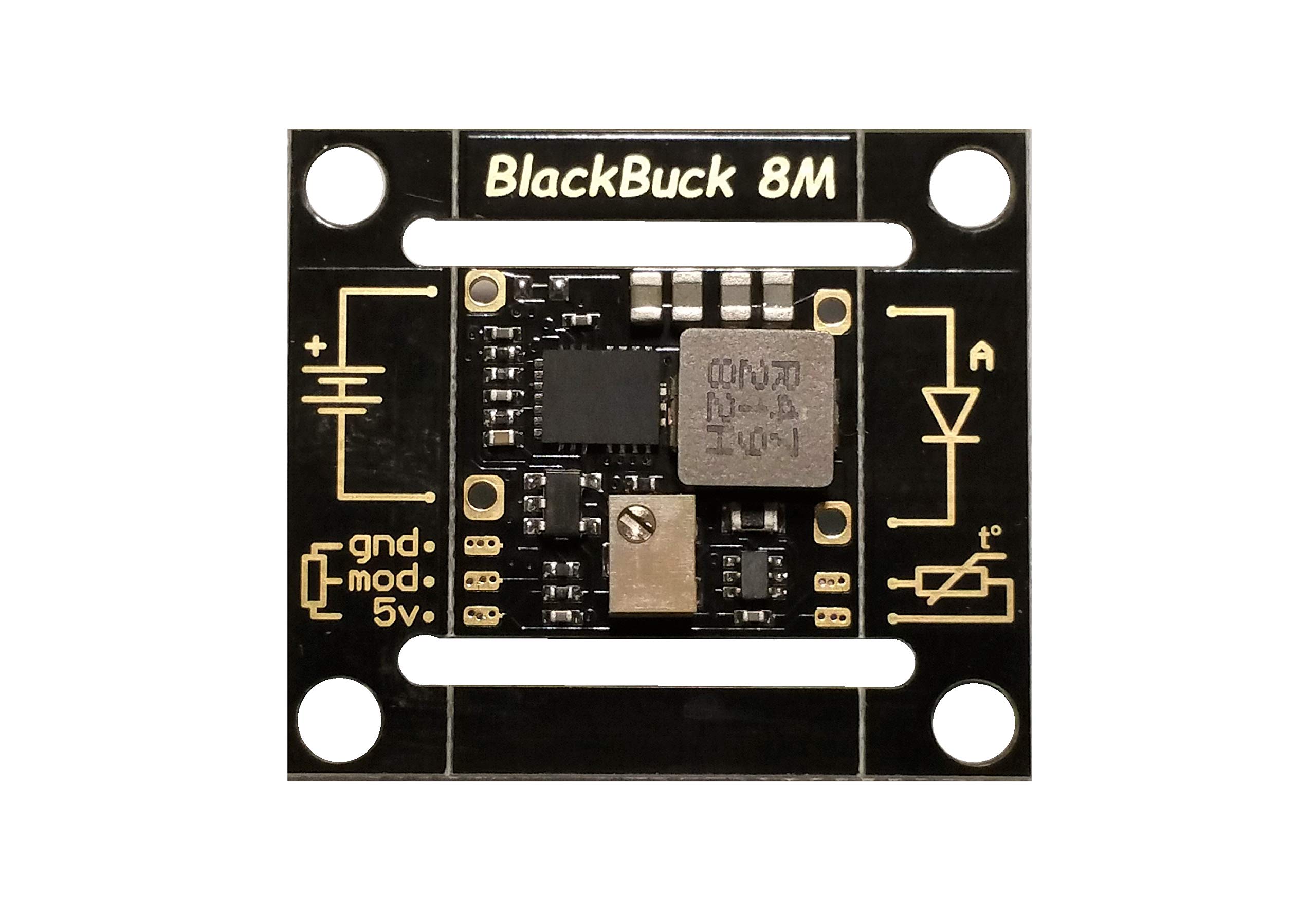 BlackBuck 8M - Engraving Laser/LED Buck Driver (3rd Revision) Adjustable up to 8 Amps TTL/PWM