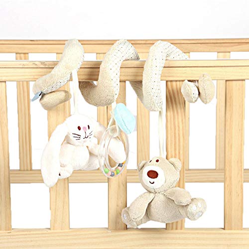 Yosoo Health Gear Comfortable Spiral Wrap Around Toy, Stuffed Toys Plush Soft Toys for Kids Car Seat