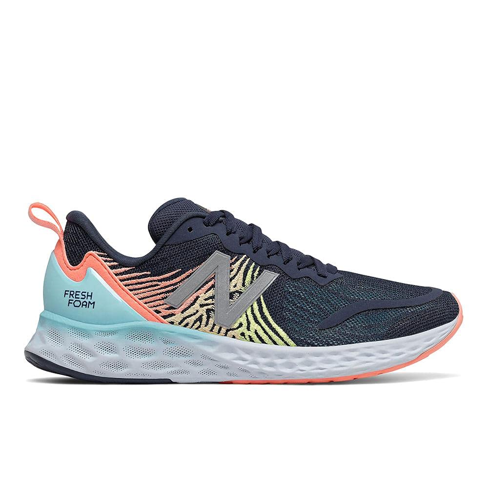 New Balance Women's Fresh Foam Tempo V1 Running Shoe, Natural Indigo/Ginger Pink, 8.5