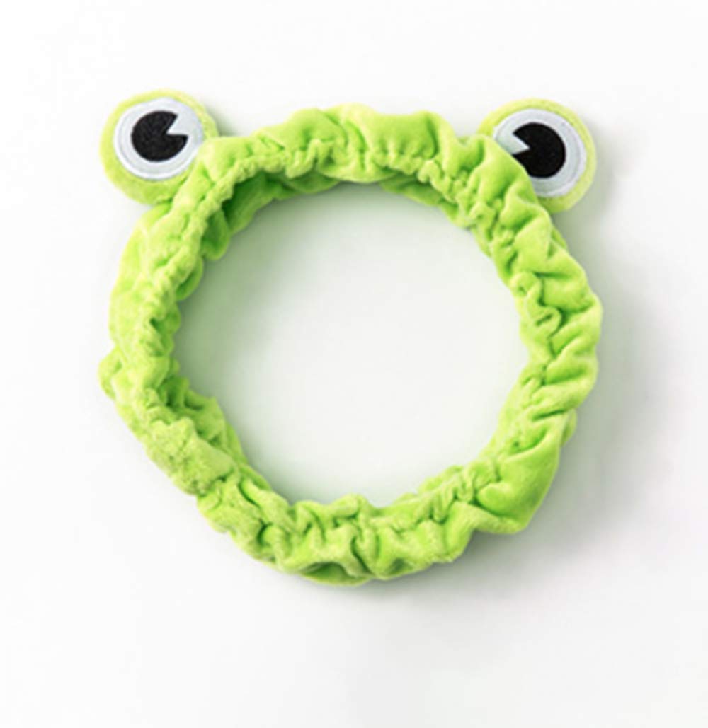 Lovly Headband, Frog Hair Band Head Wrap Little Green Frog Hairband for Women, Girls, Boys, Men, Kids, Adults, Children