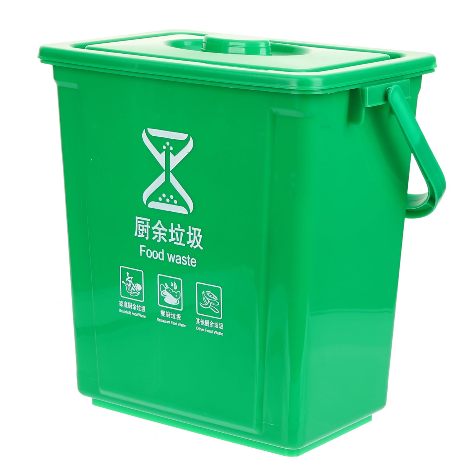 Garbage Sorting Bin Outdoor Composting Bins Kitchen Compost Bin Countertop 13 Gallon Trash Can Kitchen Trash Can 13 Gallon Waste Basket with Lids with Cover Office Filter Plastic