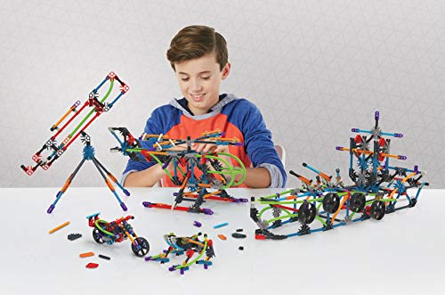 K'nex Intermediate 60 Model Building Set - 395 Parts - Ages 7 & Up - Creative Building Toy, Multicolor, includes K'NEX Parts and Pieces, Instruction Booklet, Medium