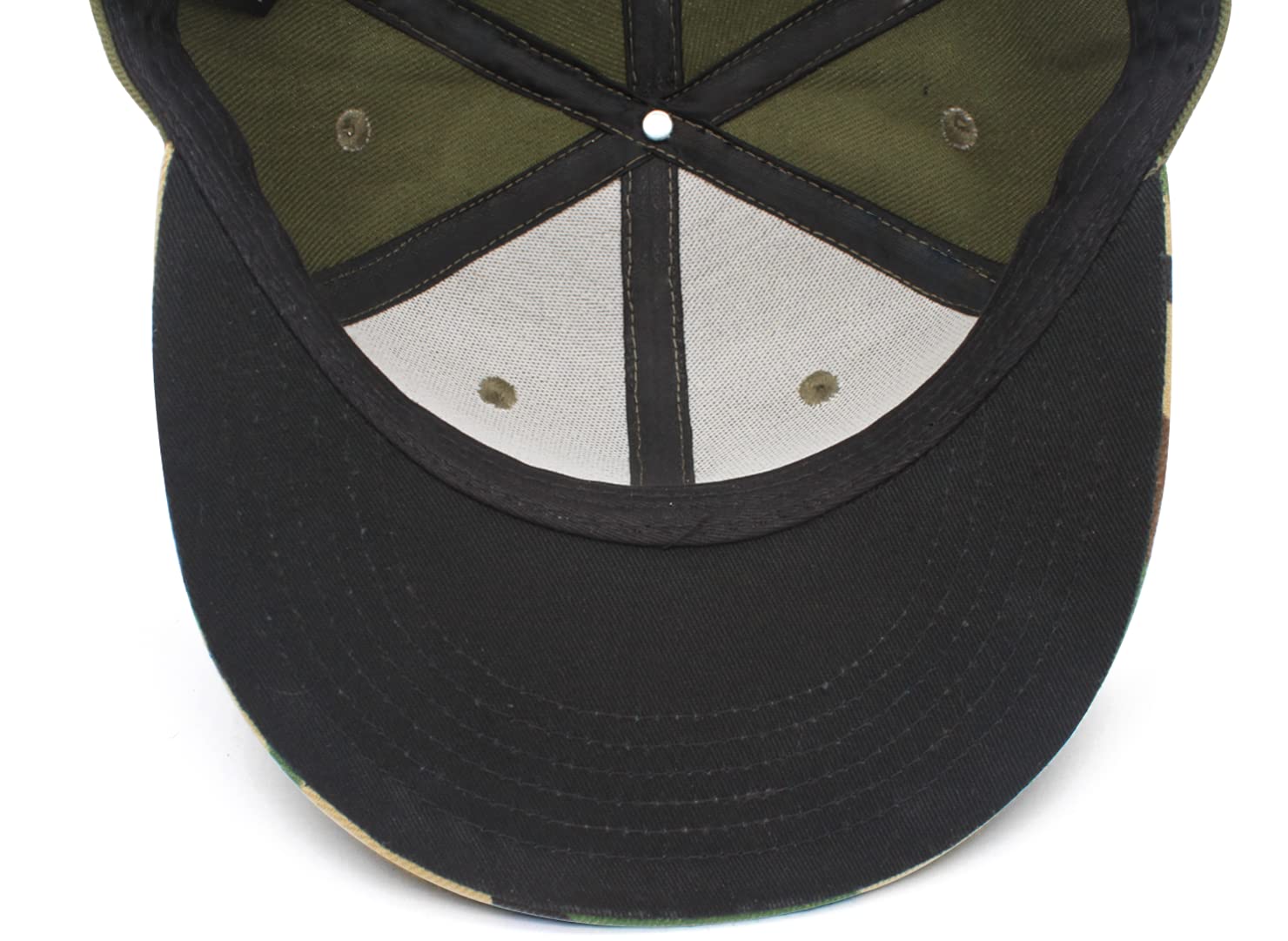Classic Snapback Hats for Men and Women - Hip Hop Stylish Flat Bill Hats Blank Adjustable Size-Camo-1