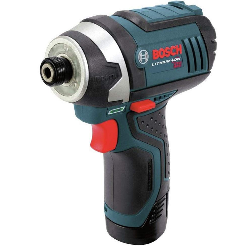 Bosch CLPK22-120-RT 12V Lithium-Ion 3/8 in. Drill Driver and Impact Driver Combo Kit (Renewed)