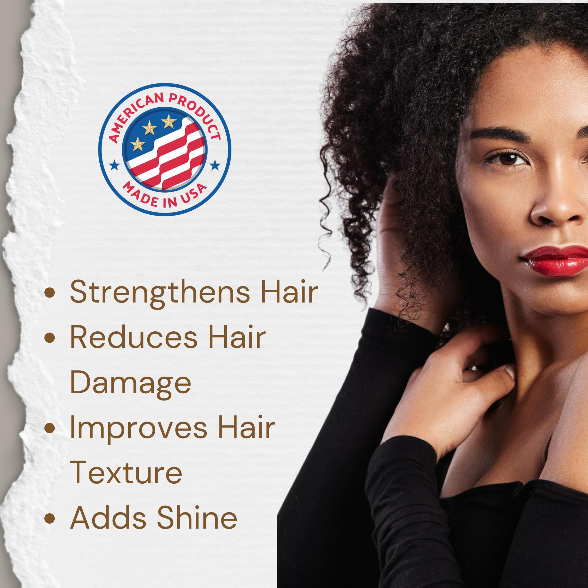 Hair Growth Set from Chad Africa - 4 oz Organic Chebe Oil, 8 oz Unscented Chebe Butter with Horsetail