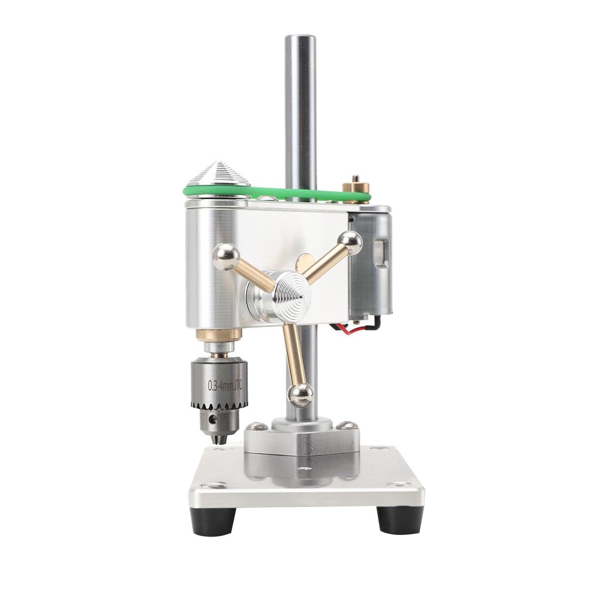 COYWEH Mini Bench Drill Micro Bench Drill Mini Drilling Machine for DIY Furniture With Speed Adjustable Power Adapter (0.3-4MM)