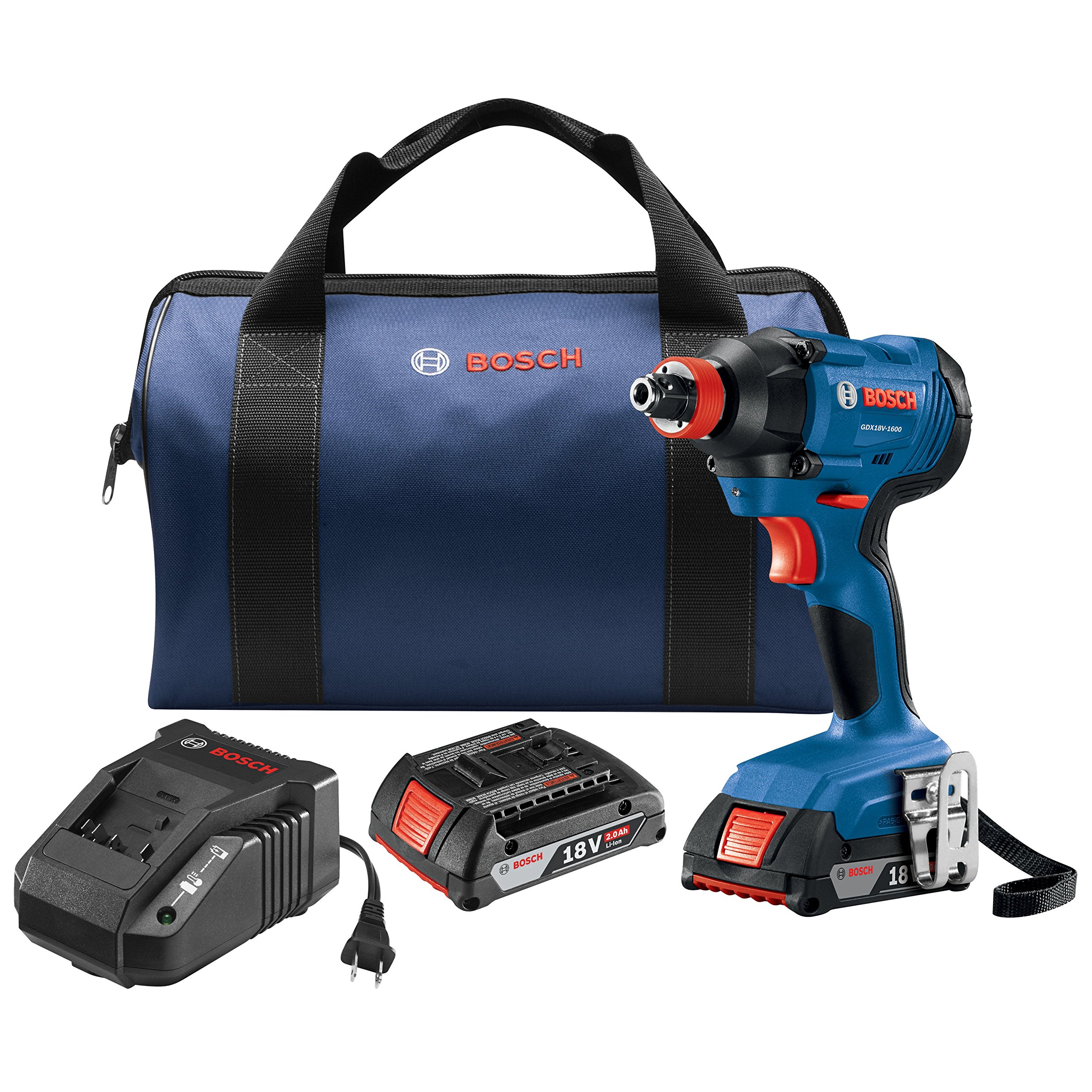 Bosch GDX18V-1600B22 18V Impact Driver Kit