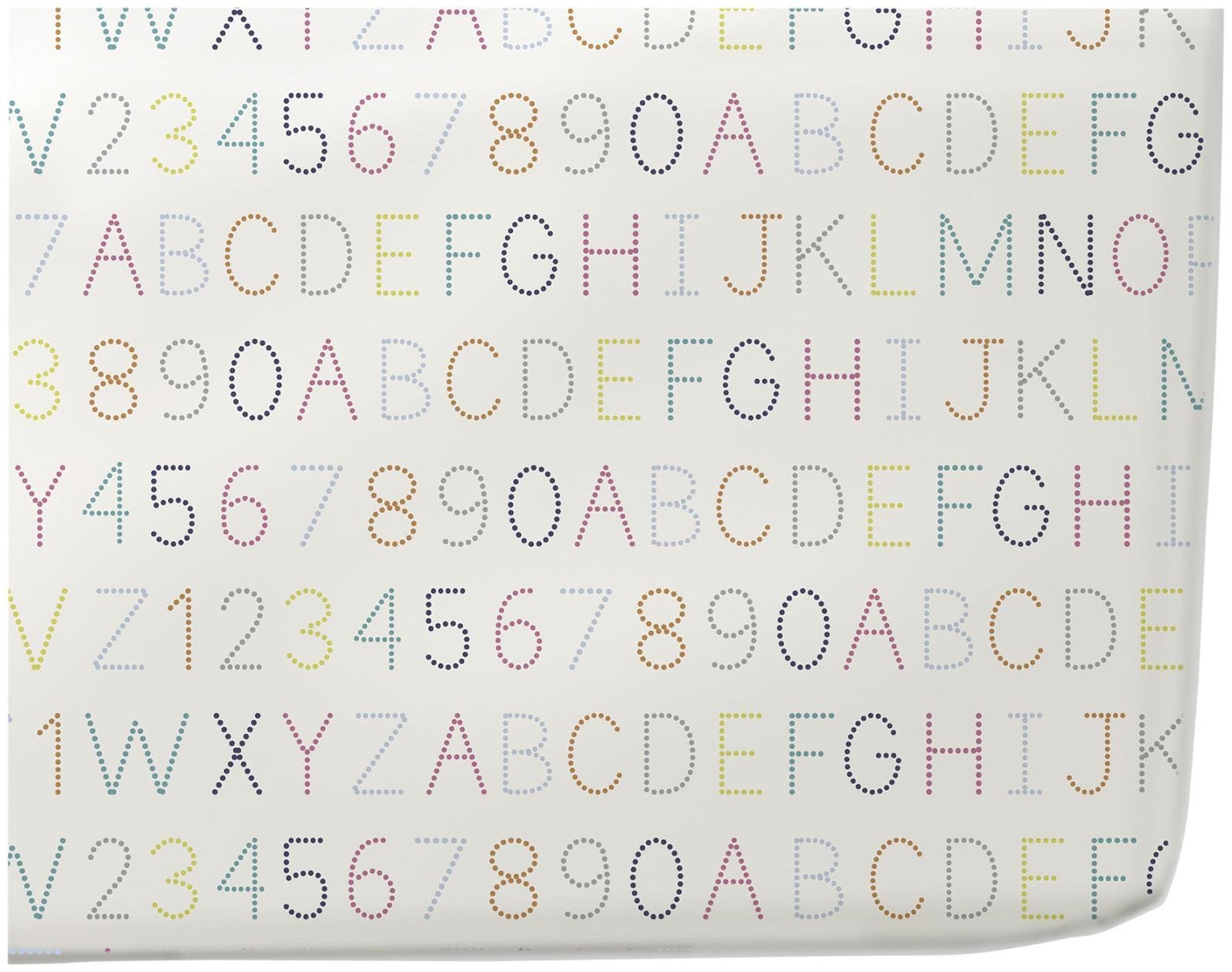 Pehr Crib Sheet, Alphabet