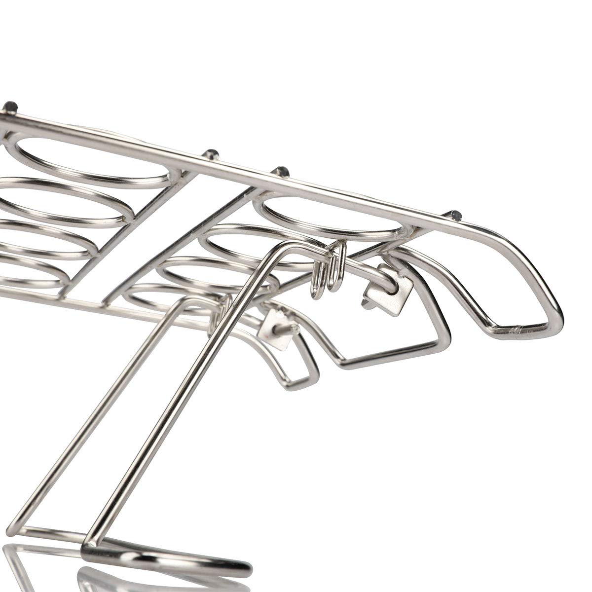 Cupcake Cone Baking Rack, Ice Cream Cone Stand Holder, Waffle Cone Holder,Stainless Steel,20 Capacity Foldable (1)