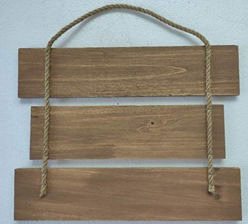 Blooming Party Nursery Wall Decor for Little Baby Boy or Toddler - Little Man Cave Wood Sign (Blue)
