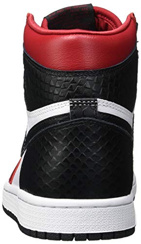 Nike Women's Basketball Shoe, Gym Red Black White, 8 us