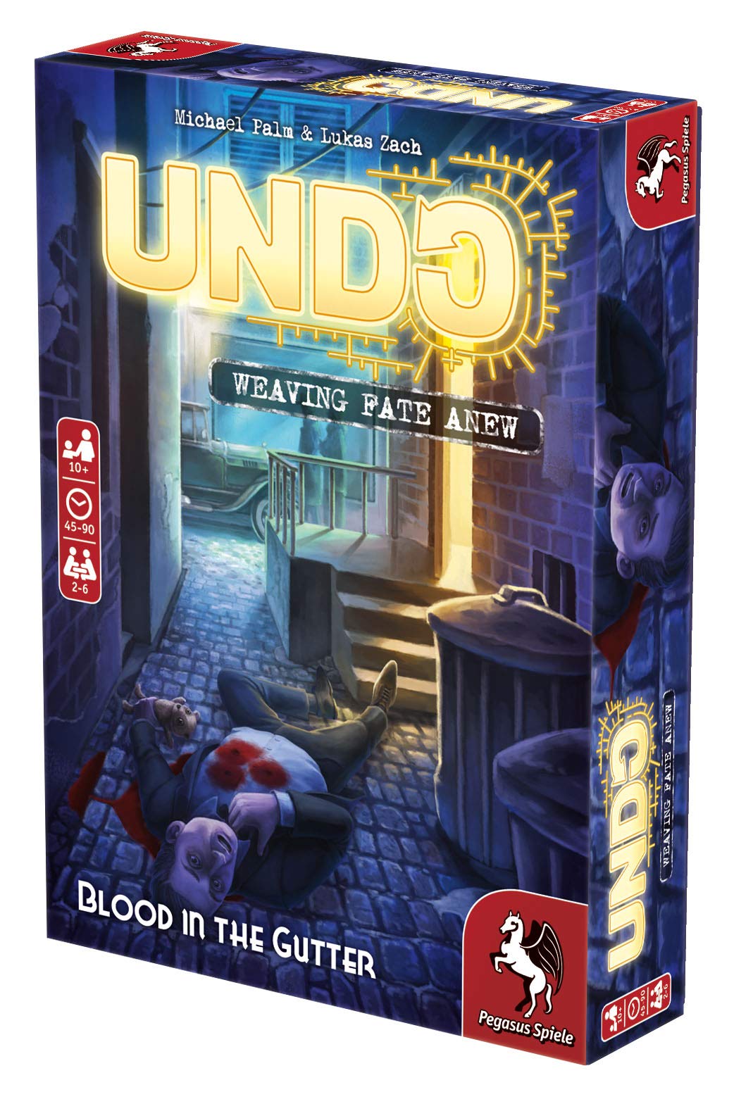 Pegasus Spiele Undo: Blood in The Gutter, Multi-Colored