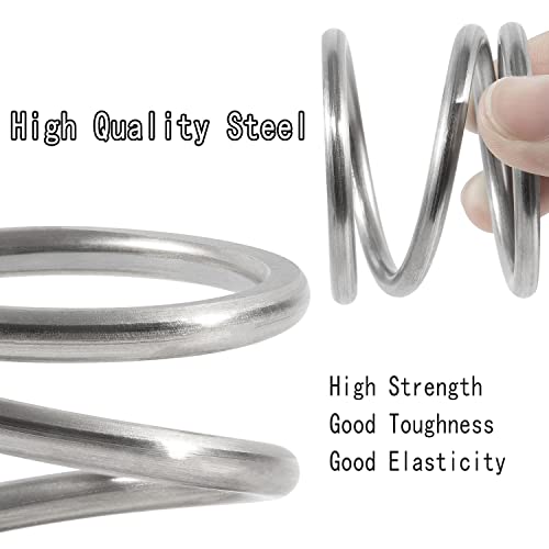 Deecaray 272400 Compression Spring,Compatible with HiFlow Pool and Spa 2" Valve,Also Compatible with HiFlow Six-Way 1-1/2" Multiport Pool and Spa Valve