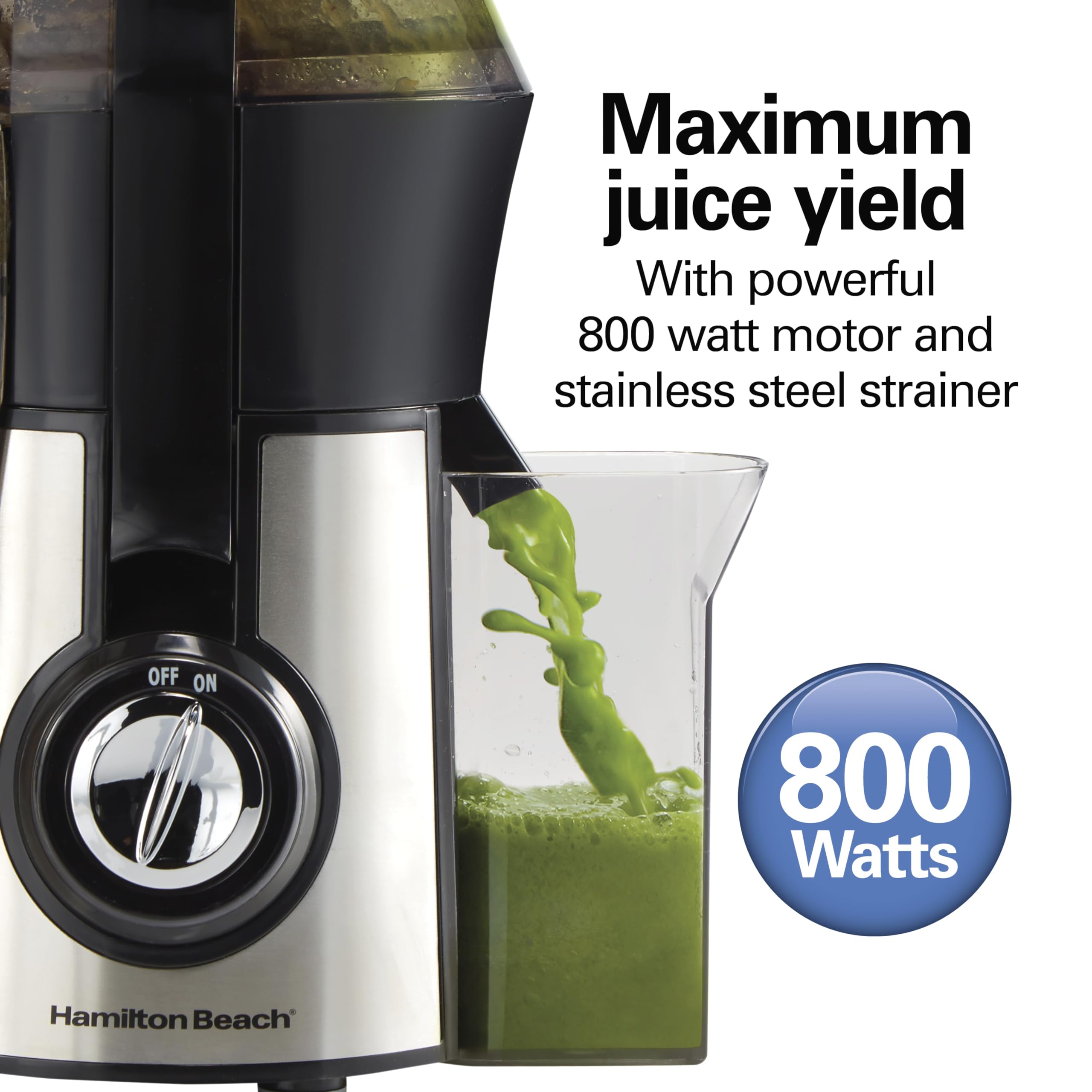 Hamilton Beach Big Mouth Juice Extractor R2502BM Refurbished