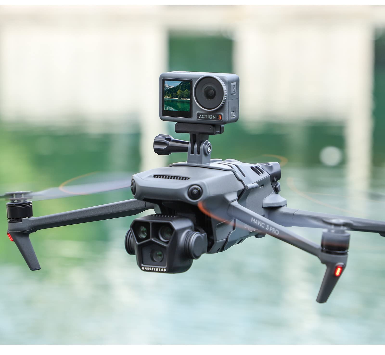 Levigo RC Drone Camera Multifunctional Clamp Mount Extended Adapter Bracket Compatible With DJI Mavic 3 Pro/Mavic 3 Classic/Mavic 3