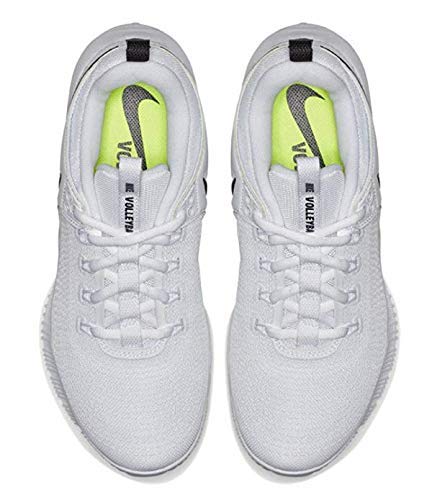 Nike Women's Zoom Hyperface 2 Volleyball Shoes (8.5 B(M) US, White/Black)