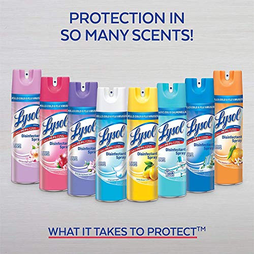 Lysol Disinfectant Spray, Lemon Breeze, 76oz (4X19oz)