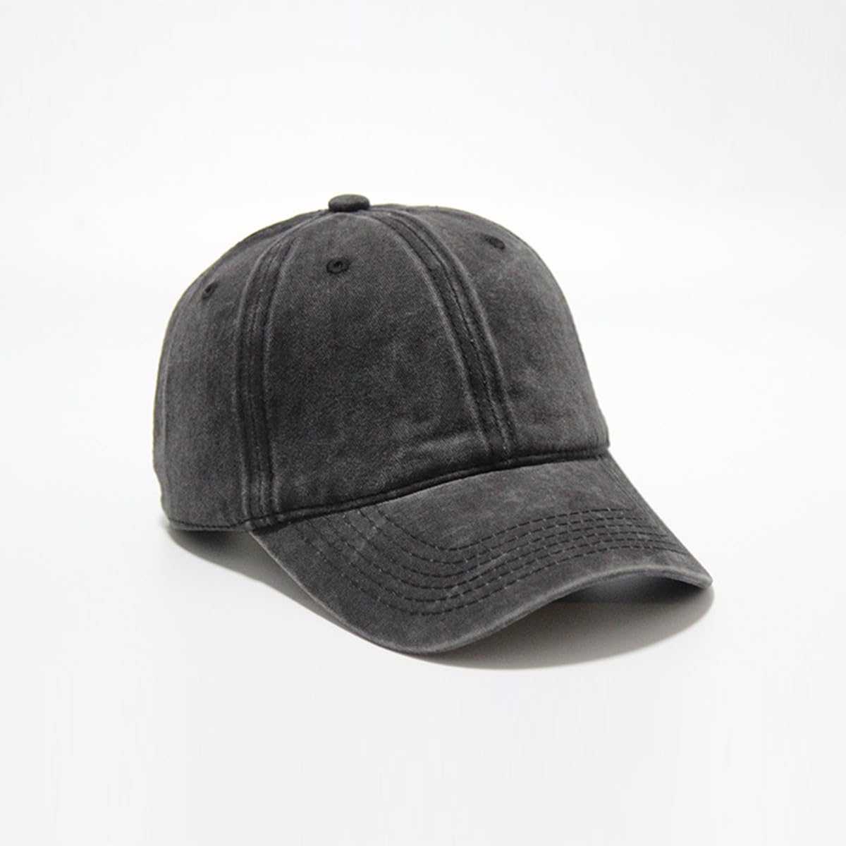 Baseball Sun Hats Summer Vintage Washed Distressed Baseball Cap Dad Golf Hat for Men Women Pink