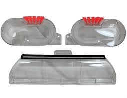 Bissell 2037649 Carpet Cleaner Base Nozzle and End Cap Assembly Genuine Original Equipment Manufacturer (OEM) Part
