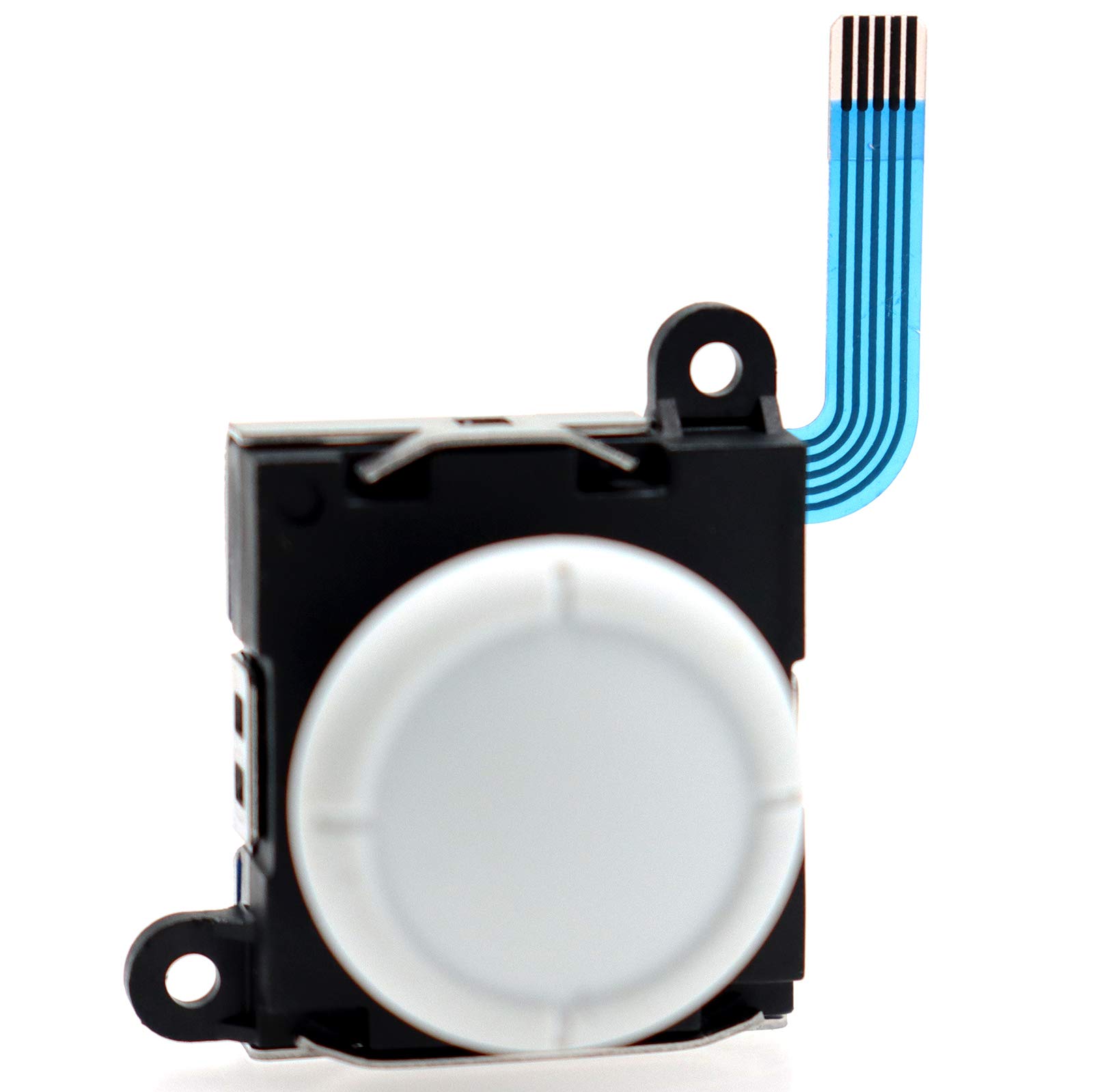 PartEGG Replacement Joystick ThumbStick Analog Button Control Module for Nintendo Switch Lite/Switch Joy-Con Controller (White)