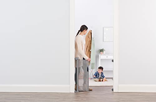 Regalo Retractable Baby Gate, Expands up to 50" Wide, Includes Wall Mounts