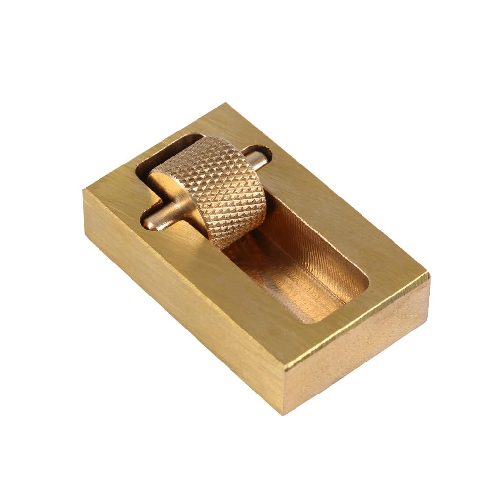Black Leather Edge Dye Applicor Leather Edge Dye Oil Roller Box Applicator DIY Craft Treatment Tool Brass with Roller