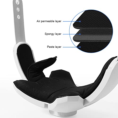 BLUEXIAO Head Cushion VR Headset Compatible with Oculus Quest 2 VR Accessories Ergonomic Design Head Cushion VR Accessories Video Games