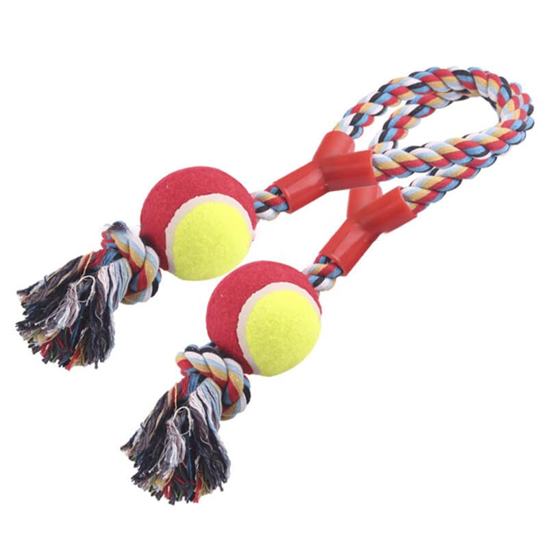 Kapmore Portable Puppy Chewing Ball - Funny Lightweight Dental Beneficial Dog Chew Toy for Interactive Training