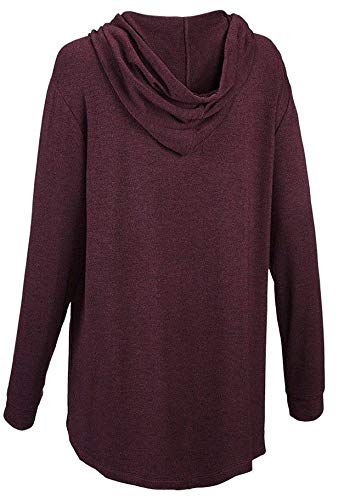 Cabi Hype Burgundy Hoodie (l)