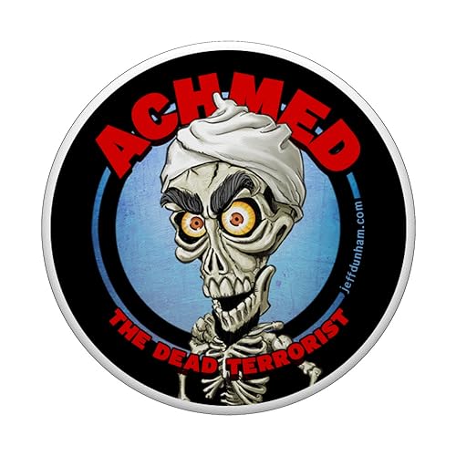 Jeff Dunham: Achmed The Dead Terrorist PopSocket PopSockets PopGrip: Swappable Grip for Phones & Tablets PopSockets Standard PopGrip