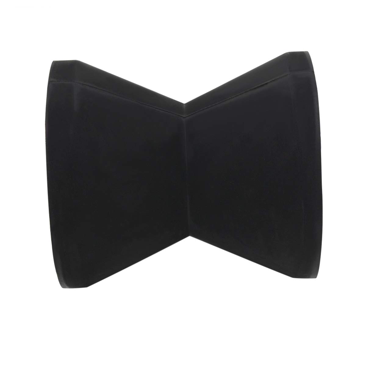Bow Stop Roller 4 Inch Mounting Width Boat Trailer Black Molded Rubber