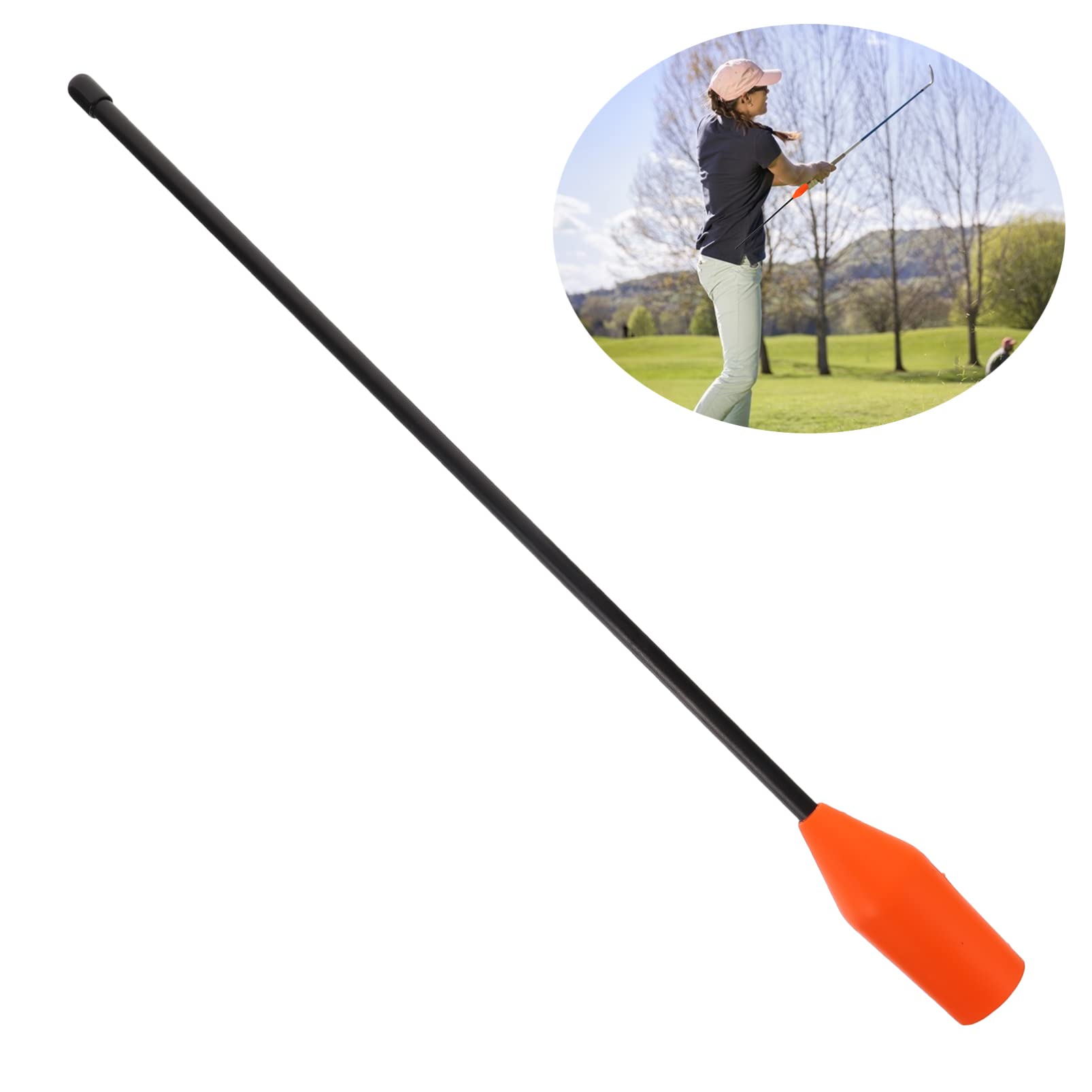 CLISPEED Trainer X Up Beginner Alignment Warm Cm Putter Training Stick Sticks Swing Orange Strength Pushing Rod Aid Power Tool Practice Practical Chipping Correcting